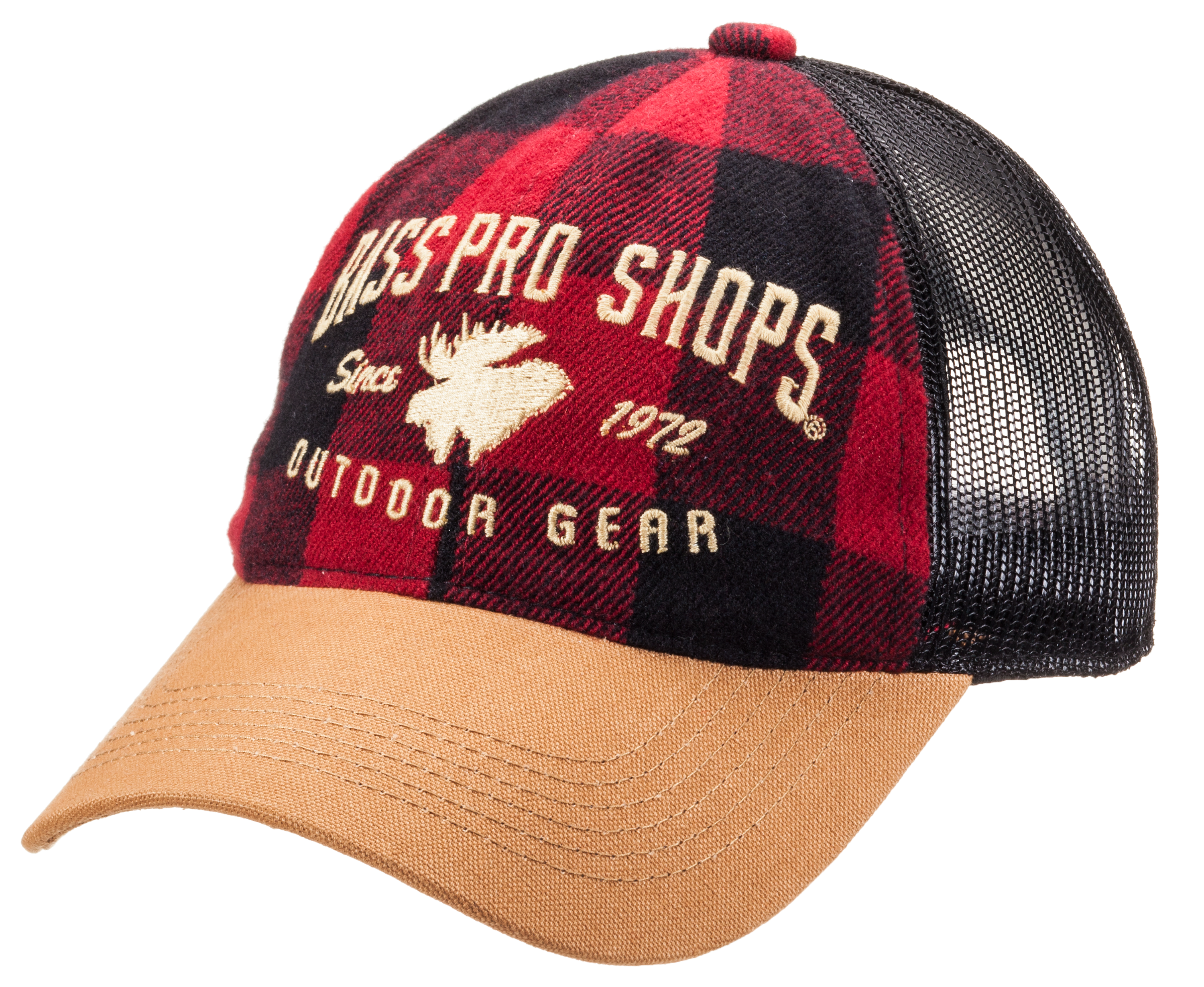 Bass Pro Shops Canada Buffalo Plaid Cap | Bass Pro Shops